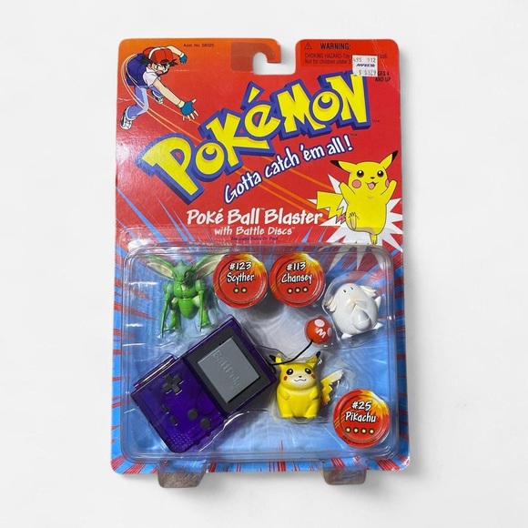 Pokemon | Toys | Pokemon Pok Ball Blaster Set Red And Purple | Poshmark